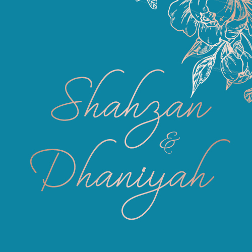 Shahzan & Dhaniyah - Wedding Reception | Jentayu Design Digital