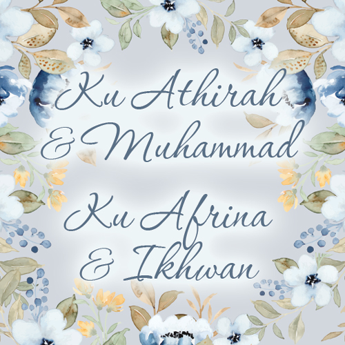 Ku Athirah & Muhammad | Ku Afrina & Ikhwan | Jentayu Design Digital