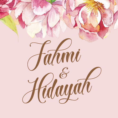 Fahmi & Hidayah - Majlis Kesyukuran | Jentayu Design Digital