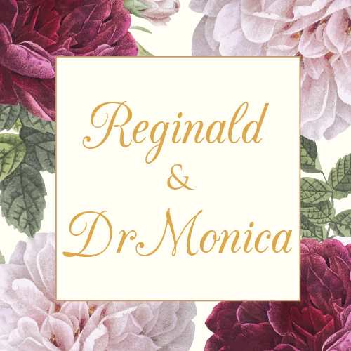 Reginald & Dr Monica - Wedding Reception | Jentayu Design Digital